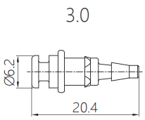 公气嘴PENU-PA3-3.0M_富延升
